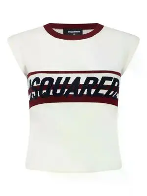 Dsquared2 Striped T-shirts For Women