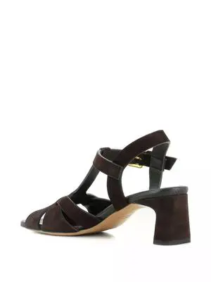 TASSINARI Michelle T-strap Suede Sandals