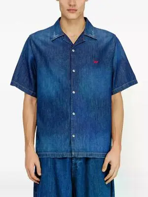 DIESEL® D-nabll-d Denim T-shirt - Blue