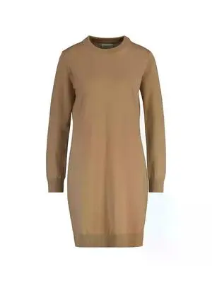 Gant Midi Round-neck Dress