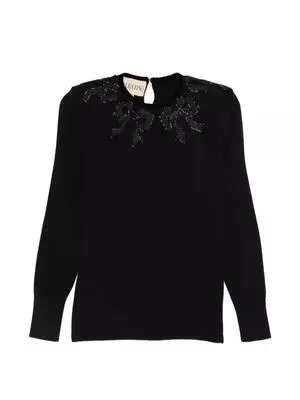 Women's Valentino Garavani Black Sweaters