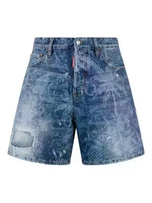 Men's Dsquared2 Blue Shorts