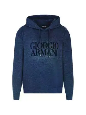 Giorgio Armani Cuffed Sweatshirts Hoodies For Men