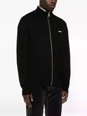 Hugo Zip Mock-neck Cardigan