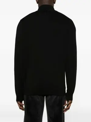 Hugo Zip Mock-neck Cardigan