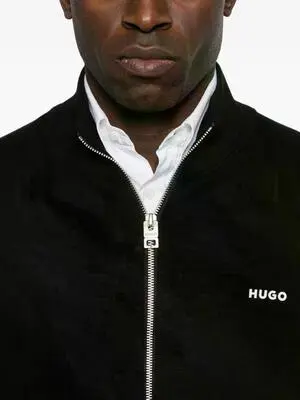 Hugo Zip Mock-neck Cardigan