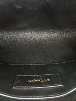Saint Laurent 2023 Mini Manhattan Shoulder Bag - Black