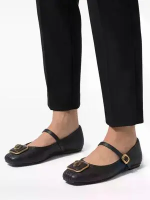 Kurt Geiger Buckle-strap Ballerina Flats