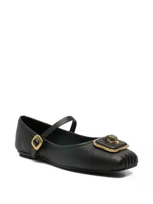 Kurt Geiger Buckle-strap Ballerina Flats