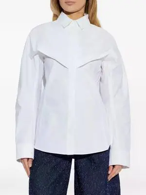 Jacquemus Shawl-collar Shirt