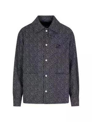 Giorgio Armani Jacquard Shirt Jacket
