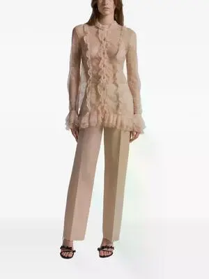 Alberta Ferretti Lace Blouse