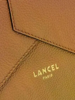 LANCEL Envelope Zip Tote Bag - Brown