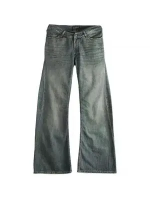 Balenciaga Raw Edge Hem Jeans For Women