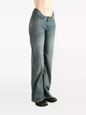 Balenciaga Logo Jeans - Blue