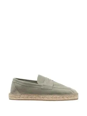LARDINI Penny Trim Loafers