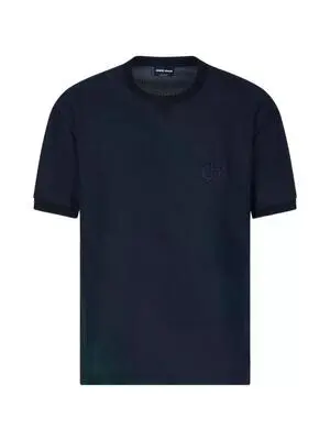 Giorgio Armani Logo Crew-neck T-shirt