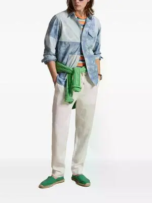 Polo Ralph Lauren Patchwork Buttoned Shirt
