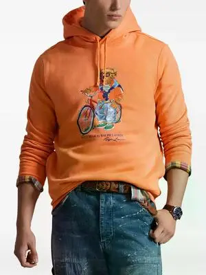 Polo Ralph Lauren Polo Bear Graphic Hoodie - Orange