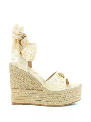Versace High Heel Espadrilles