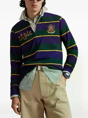 Polo Ralph Lauren Striped-logo Rugby Polo Shirt
