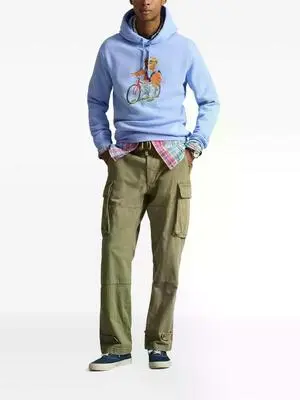 Polo Ralph Lauren Graphic Print Hoodie - Blue