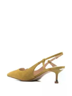 Liu Jo Suede Slingbacks - Yellow