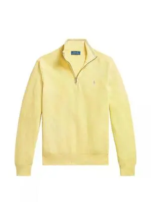 Polo Ralph Lauren Cotton Quarter-zip Sweater - Yellow