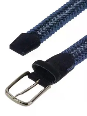 Boggi Milano Woven Belt - Blue
