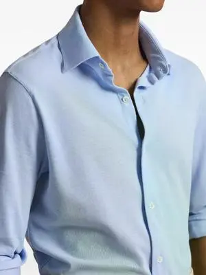 Polo Ralph Lauren Mother-of-pearl Button Shirt - Blue