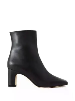 Manolo Blahnik Square-toe Zip-up Boots