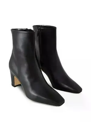 Manolo Blahnik Square-toe Zip-up Boots