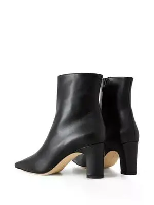 Manolo Blahnik Square-toe Zip-up Boots