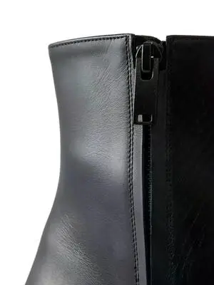 Manolo Blahnik Square-toe Zip-up Boots