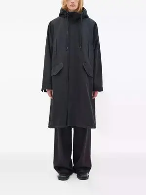 ANN DEMEULEMEESTER Cotton Hooded Parka