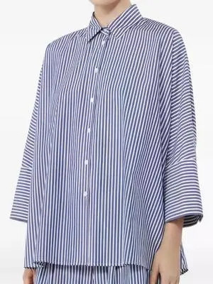 Max Mara Striped Sleeve Shirt