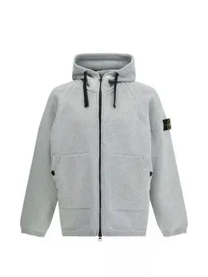 Stone Island Hooded Zip Sweater