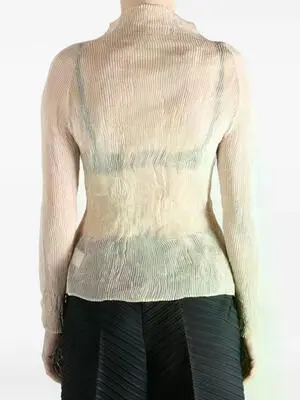 Issey Miyake Pleated Top