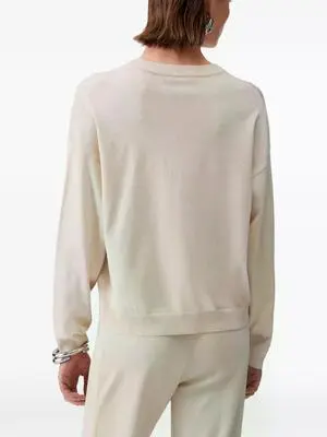 Liu Jo V-neck Sweater With Logo
