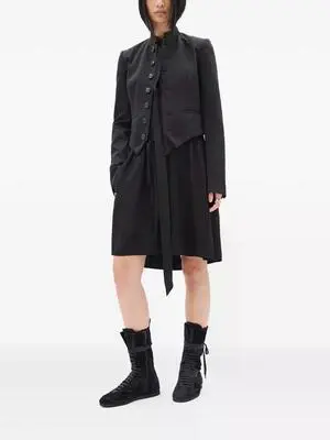 ANN DEMEULEMEESTER Mandarin-collar Cropped Jacket