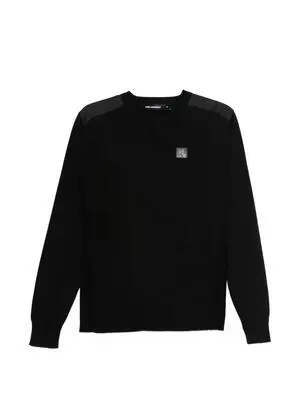 Karl Lagerfeld Logo-appliqué Sweater
