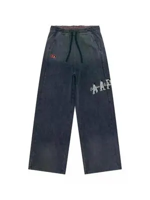 AAPE BY *A BATHING APE® Drawstring Appliqué Trousers