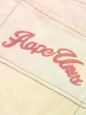 AAPE BY *A BATHING APE Embroidered Wide-leg Trousers