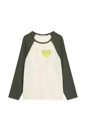 OPEN YY Raglan Long-sleeve T-shirt