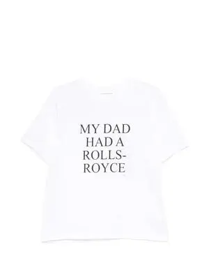 Victoria Beckham Printed T-shirt - White