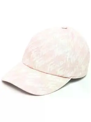 Fendi Logo-print Cap - Pink