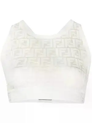 Fendi Monogram Cropped Top