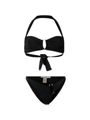 PARAMIDONNA Morgan Ring-detail Bikini - Black