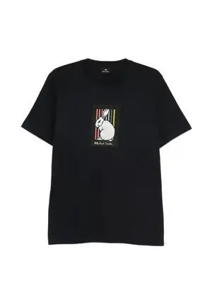 Paul Smith Rabbit-print T-shirt