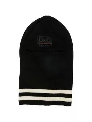 Dolce & Gabbana 2000s Knitted Balaclava - Black